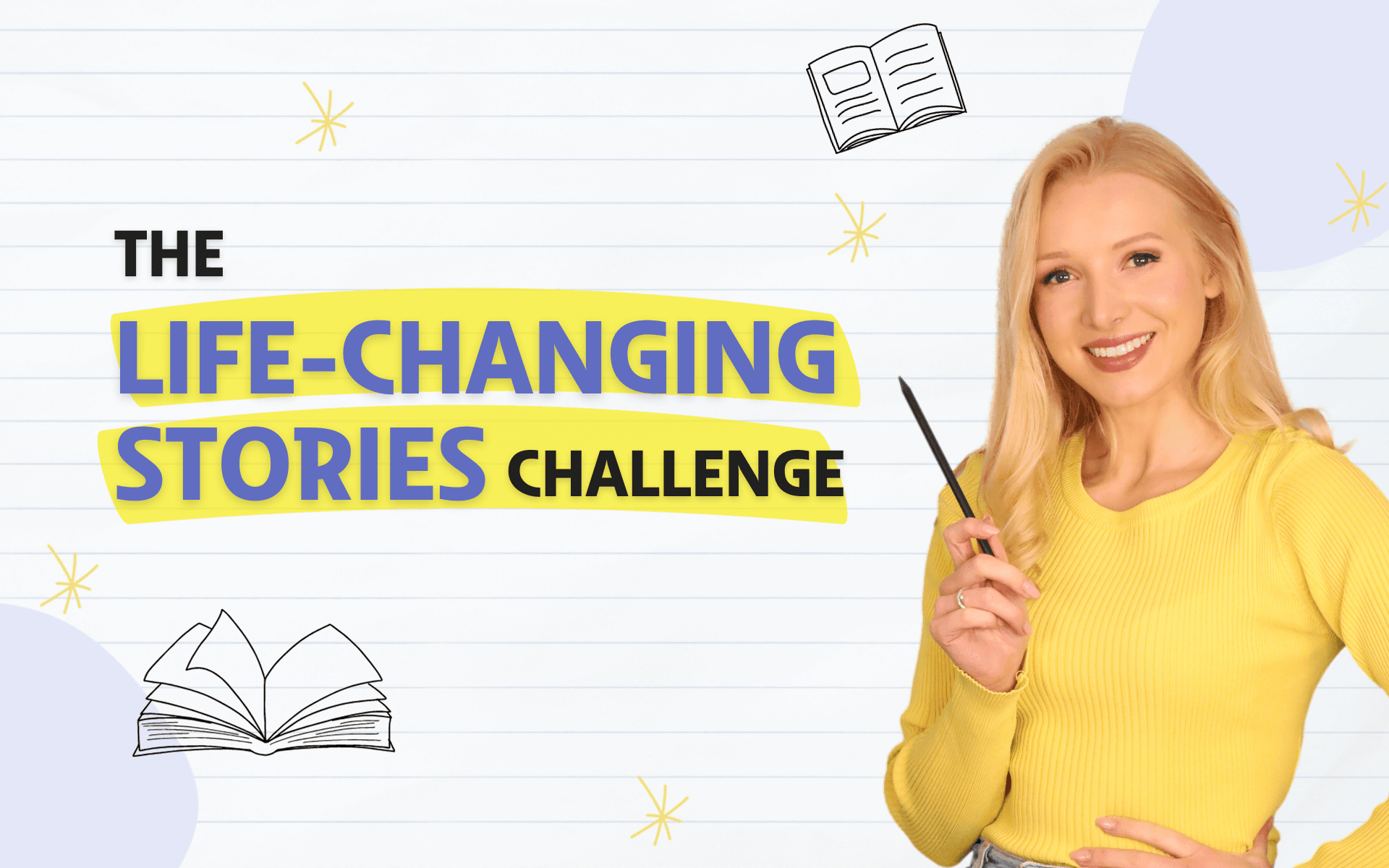 The Life-changing Stories Challenge | English With Lucy